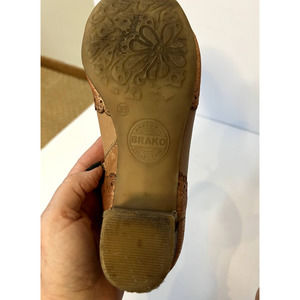 Brako | Shoes | Brako Anatomic Collection Pinky Tan Leather Bootie ...